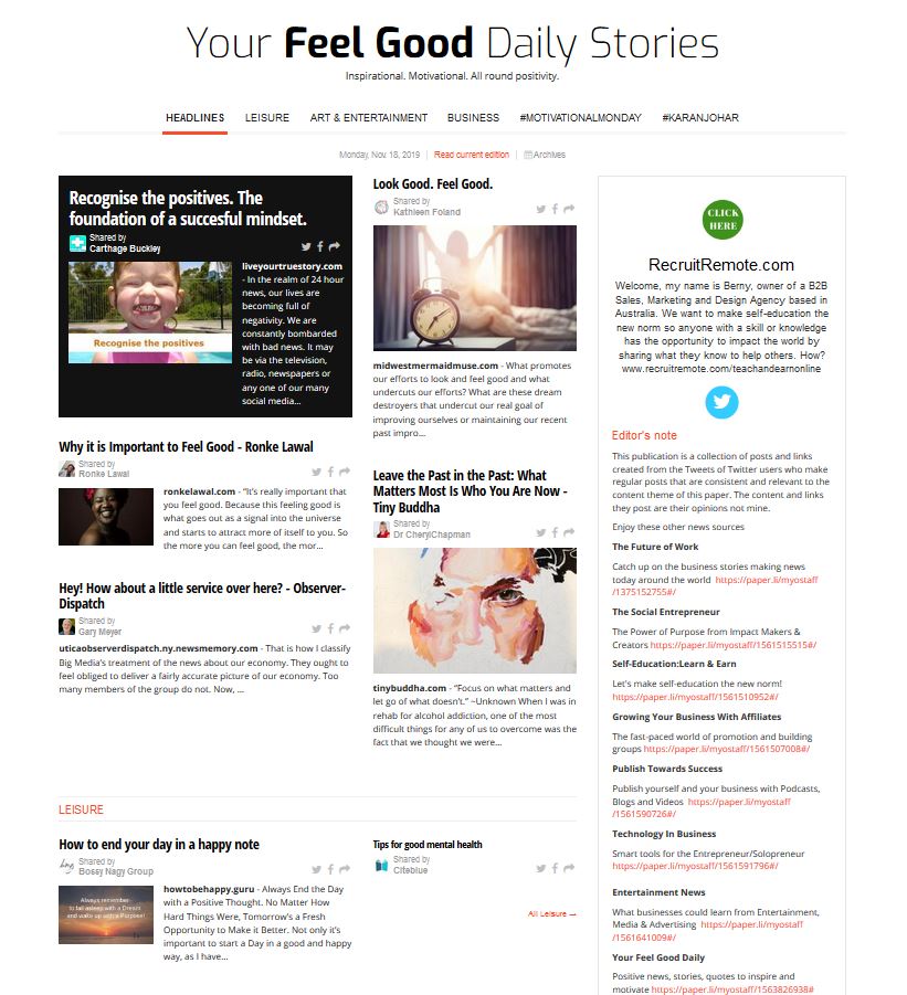 feel-good-stories – The Midwest Mermaid Muse